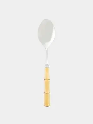 CAPDECO Byblos Bamboo Serving Spoon By - Brown