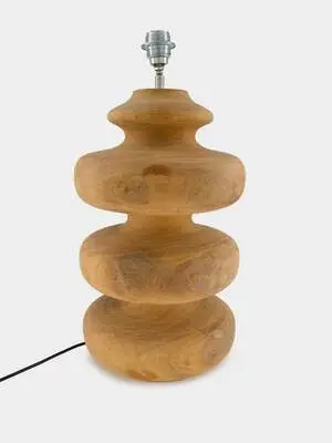 POLSPOTTEN Tree Times Wooden Lamp Base