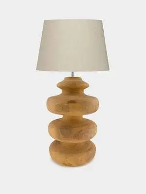 POLSPOTTEN Tree Times Wooden Lamp Base - Brown