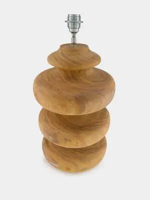 POLSPOTTEN Tree Times Wooden Lamp Base