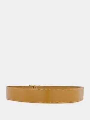 FRAME Double-strap Leather Waist Belt