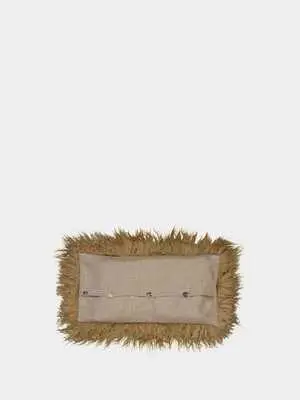 Maison De Vacances Tibetan Goat Skin Cushion