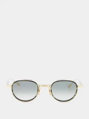LUNETTERIE GÉNÉRALE Panache -plated Sunglasses - Gold