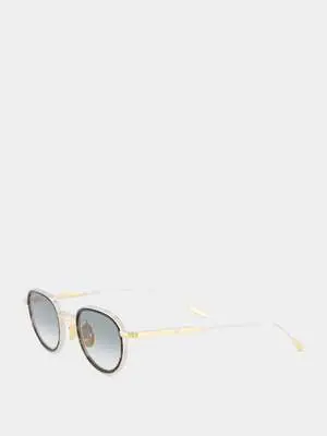 LUNETTERIE GÉNÉRALE Panache -plated Sunglasses