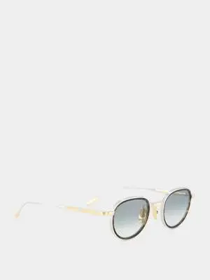 LUNETTERIE GÉNÉRALE Panache -plated Sunglasses