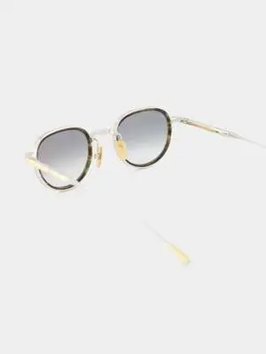 LUNETTERIE GÉNÉRALE Panache -plated Sunglasses