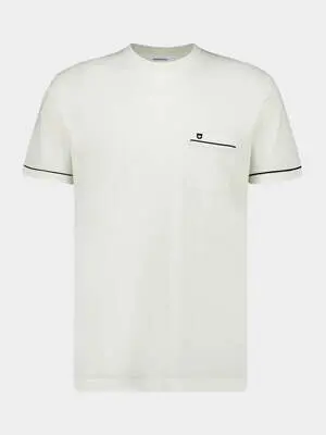 FERRAGAMO Mascarpone Gancini T-shirt - Cream