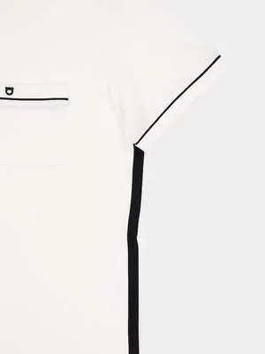 FERRAGAMO Mascarpone Gancini T-shirt - Cream