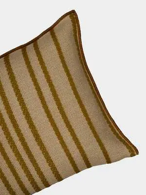 Maison De Vacances Embroidered Myre Cushion - Brown