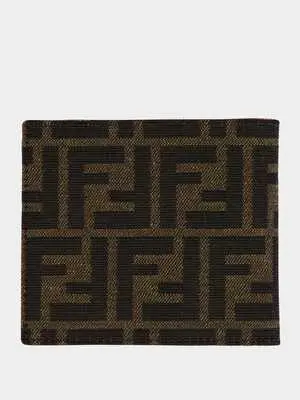 Fendi Ff Emblem Bi-fold Wallet