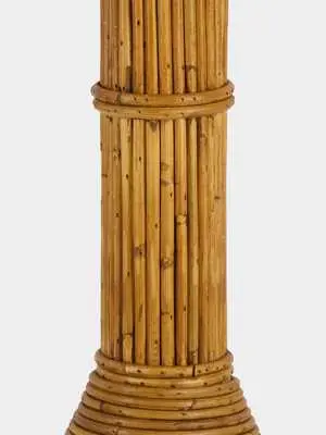 SANTANO Coconut Tree Lamp In Rattan