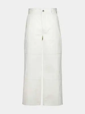 AMI Paris Cotton Worker Trousers
