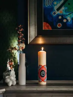 HOOGELAND 1770 Immanuel Small Candle - Cream