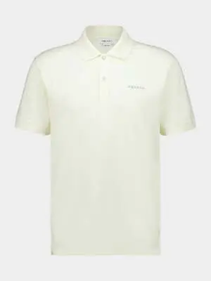 Alexander McQueen Ivory Logo Polo Shirt - Cream