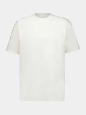 Y3 Chalk White Regular Fit T-shirt - Cream