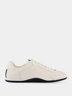 Gucci Calfskin Low-top Sneakers - Cream