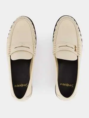 Saint Laurent Loafers With Cassandre