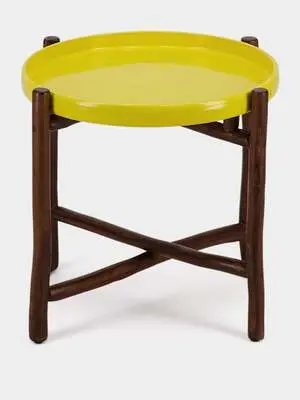 TINJA Wood Side Table