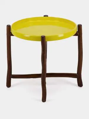 TINJA Wood Side Table