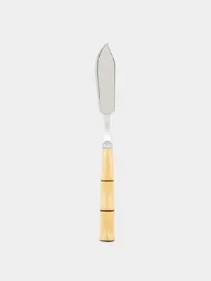 CAPDECO Byblos Bamboo Fish Knife - Brown