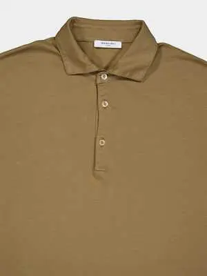 Boglioli Nut Cotton Polo Shirt - Brown