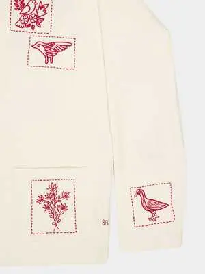 BAZISZT Off-white Hauz Shirt - Cream