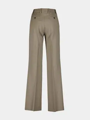 AMI Paris Flare Fit Trousers