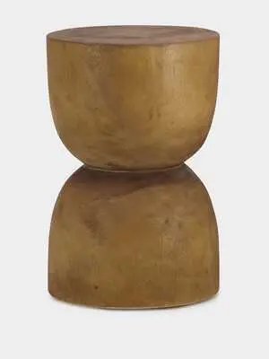 BAZAR BIZAR Azure Suar Wood Stool