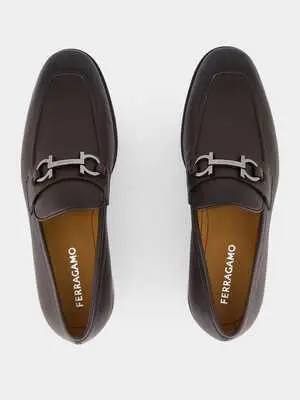 FERRAGAMO Testa Di Moro Loafer With Gancini Ornament