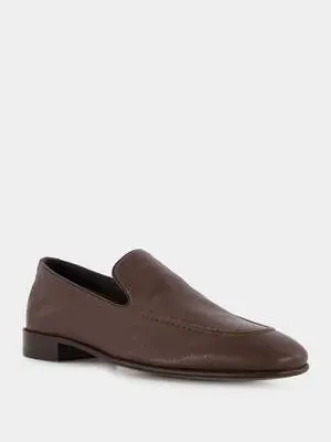 Manolo Blahnik Truro Calf Leather Loafers