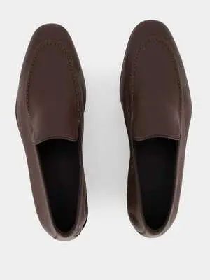 Manolo Blahnik Truro Calf Leather Loafers