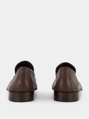 Manolo Blahnik Truro Calf Leather Loafers