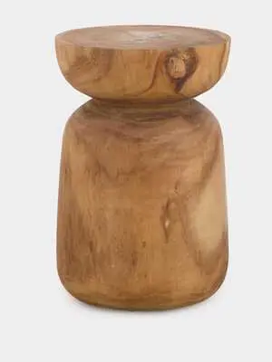 BAZAR BIZAR Anthia Suar Wood Stool - Brown