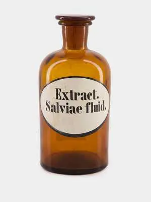 All Origine Amber Glass Pharmaceutical Bottle - Brown