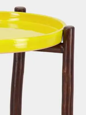 TINJA Mida High Wood Table