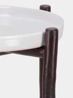 TINJA Mida High Dark Wood Table