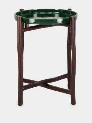 TINJA Mida High Wood Table - Brown