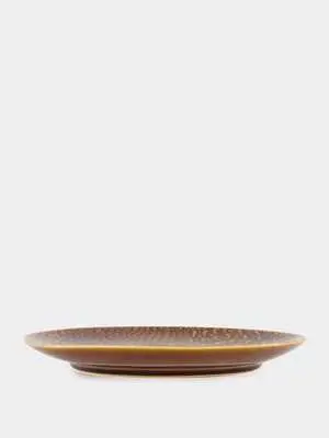 HOUSE OF CAPRICORN Jacaré Ceramic Dinner Plate