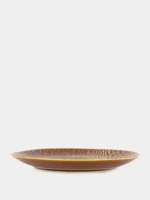 HOUSE OF CAPRICORN Jacaré Ceramic Dessert Plate