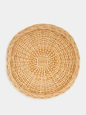 HOUSE OF CAPRICORN Vitória Natural Wicker Charger - Brown