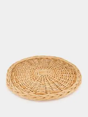 HOUSE OF CAPRICORN Vitória Wicker Charger
