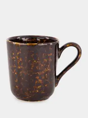 HOUSE OF CAPRICORN Tartaruga Ceramic Mug - Brown