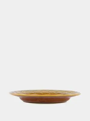 HOUSE OF CAPRICORN Vime Ceramic Dinner Plate By