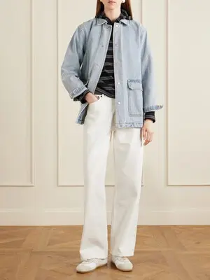 Still Here Barn Denim Jacket - Blue