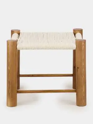 HONORÉ Wooden Stool Carlo - Brown