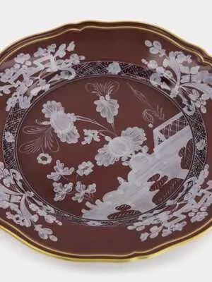 GINORI 1735 Oriente Italiano Castagna Flat Plate