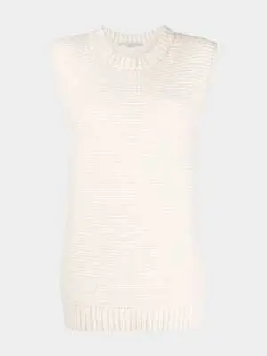 STELLA MCCARTNEY Knitted Sleeveless Jumper