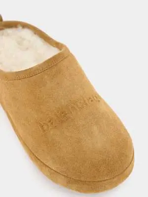 Balenciaga Alaska Slippers - Brown