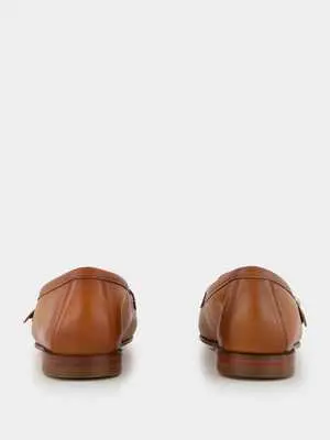 Santoni Monk Formal Loafers - Brown