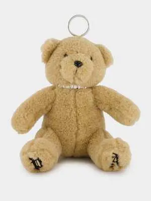 Palm Angels Teddy Bear Keyring - Brown